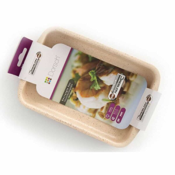 Non-Stick Premium Rectangle Pan – 36 cm – Dorsch